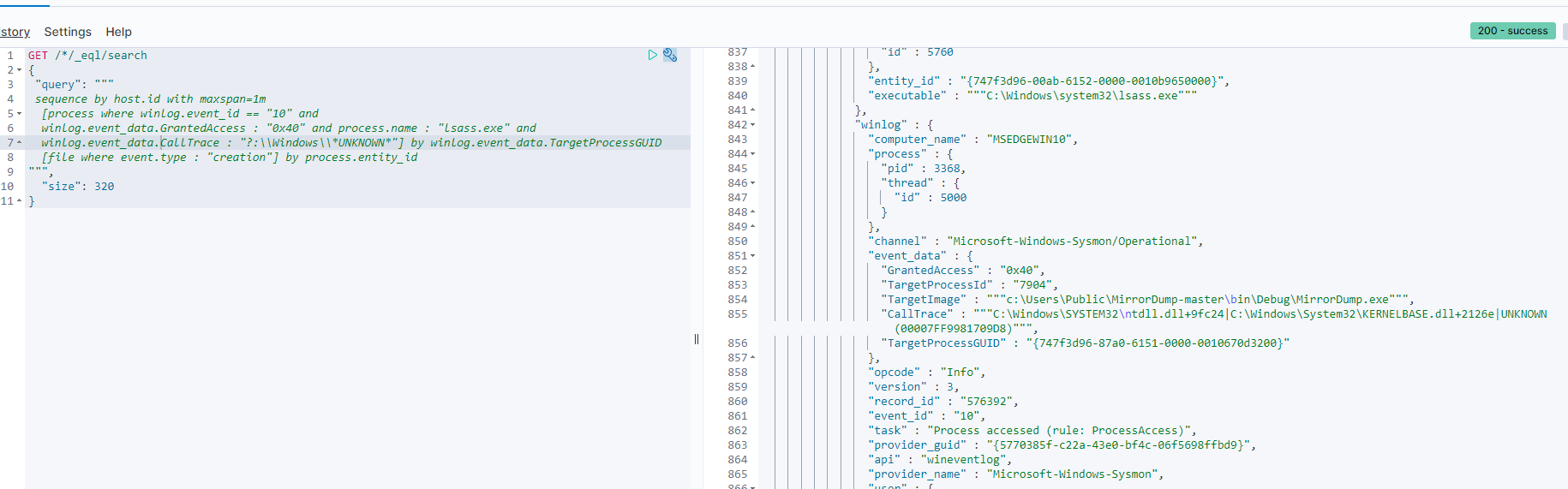 [New Rule] Potential Lsass Memory Dump via MirrorDump · Issue #1503 · elastic/detection-rules ...