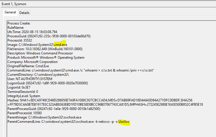 [new Rule] Persistence Via Update Orchestrator Service Hijack · Issue 151 · Elastic Detection