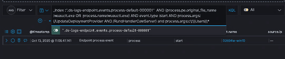 [New Rule] Loading an arbitrary DLL via Windows Update Client · Issue #365 · elastic/detection ...