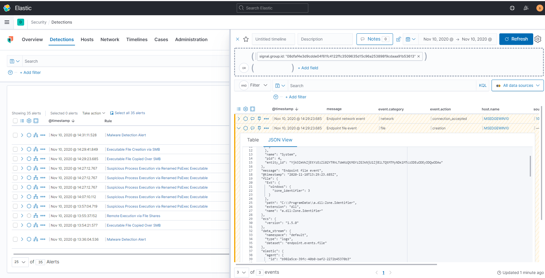 [New Rule] Lateral Executable Transfer Over SMB · Issue #516 · elastic ...