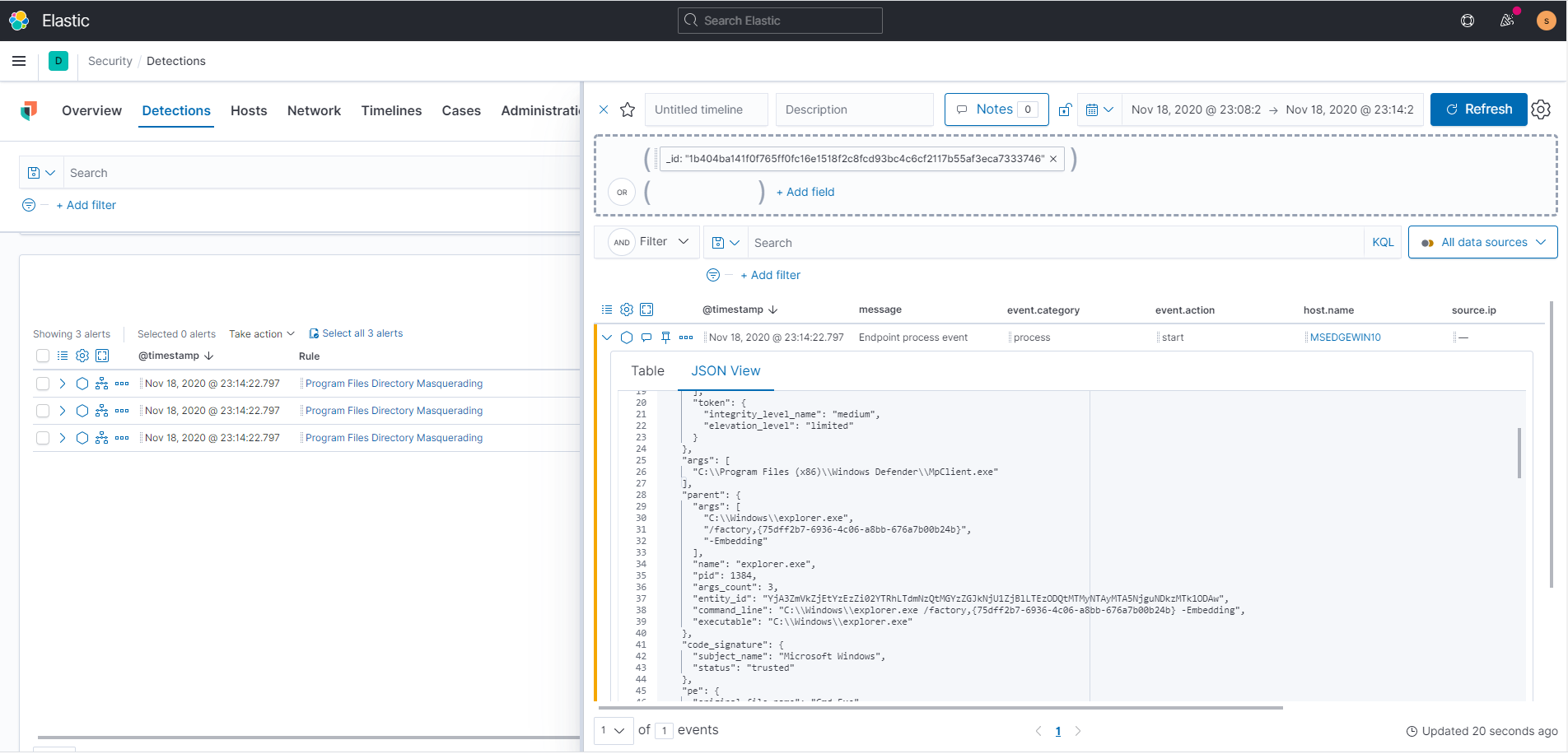 [New Rule] Program Files Directory Masquerading · Issue #580 · elastic/detection-rules · GitHub
