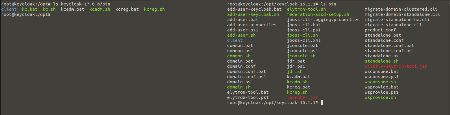 17.0.0 is missing a LOT of files · Issue #10488 · keycloak/keycloak · GitHub