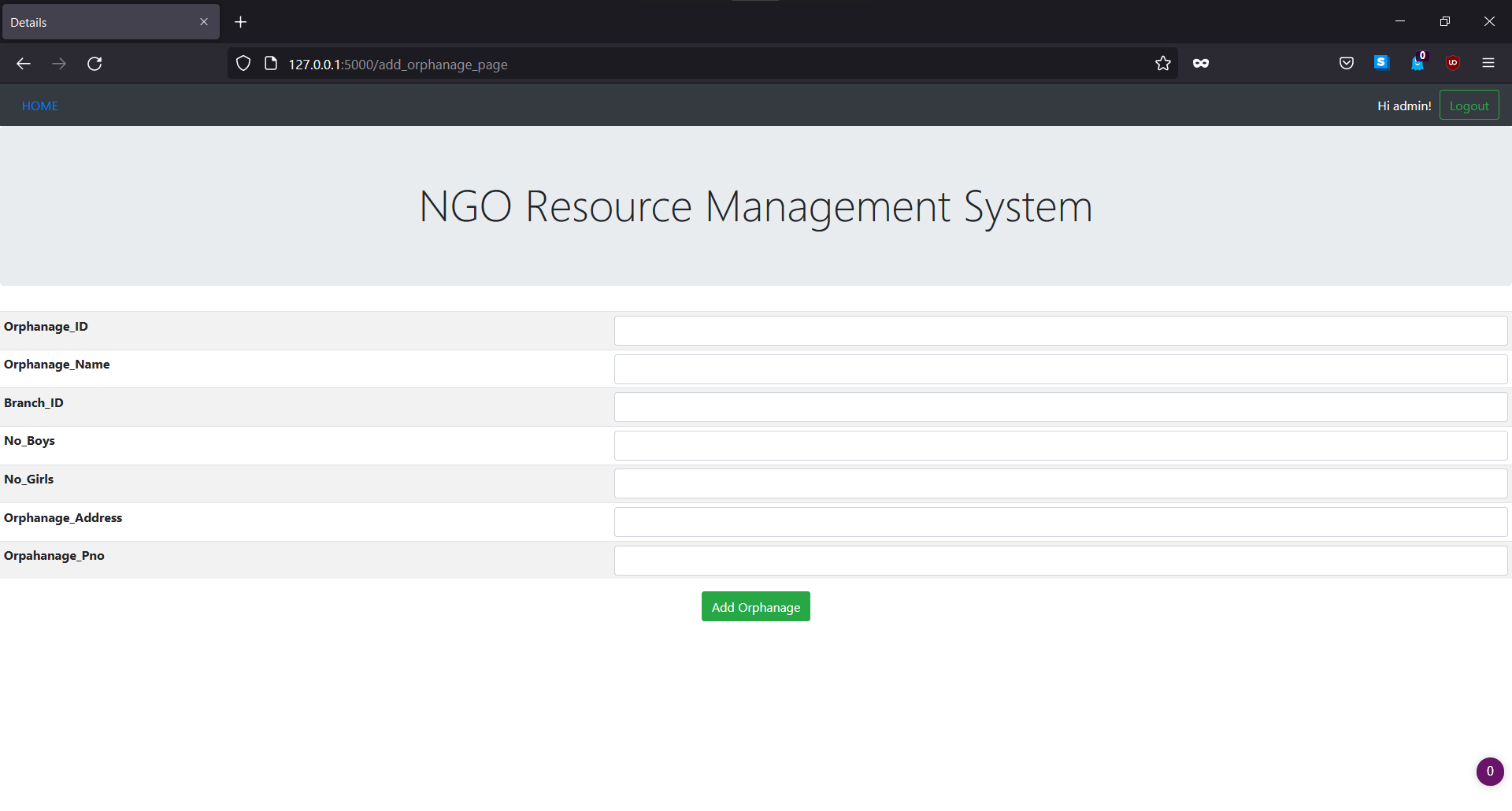 GitHub - kagodamos148/NGO-donation-camp-database-management-system ...