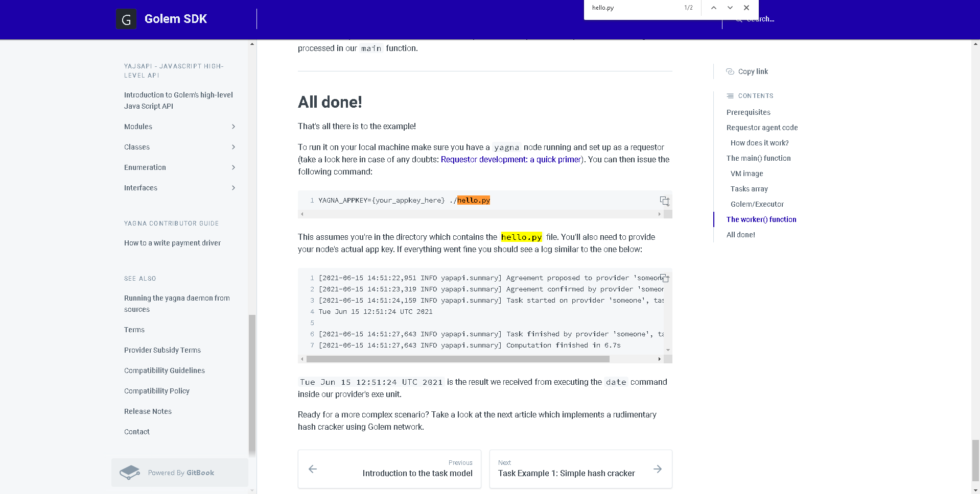 Fix handbook example · Issue #98 · golemfactory/yagna-docs · GitHub