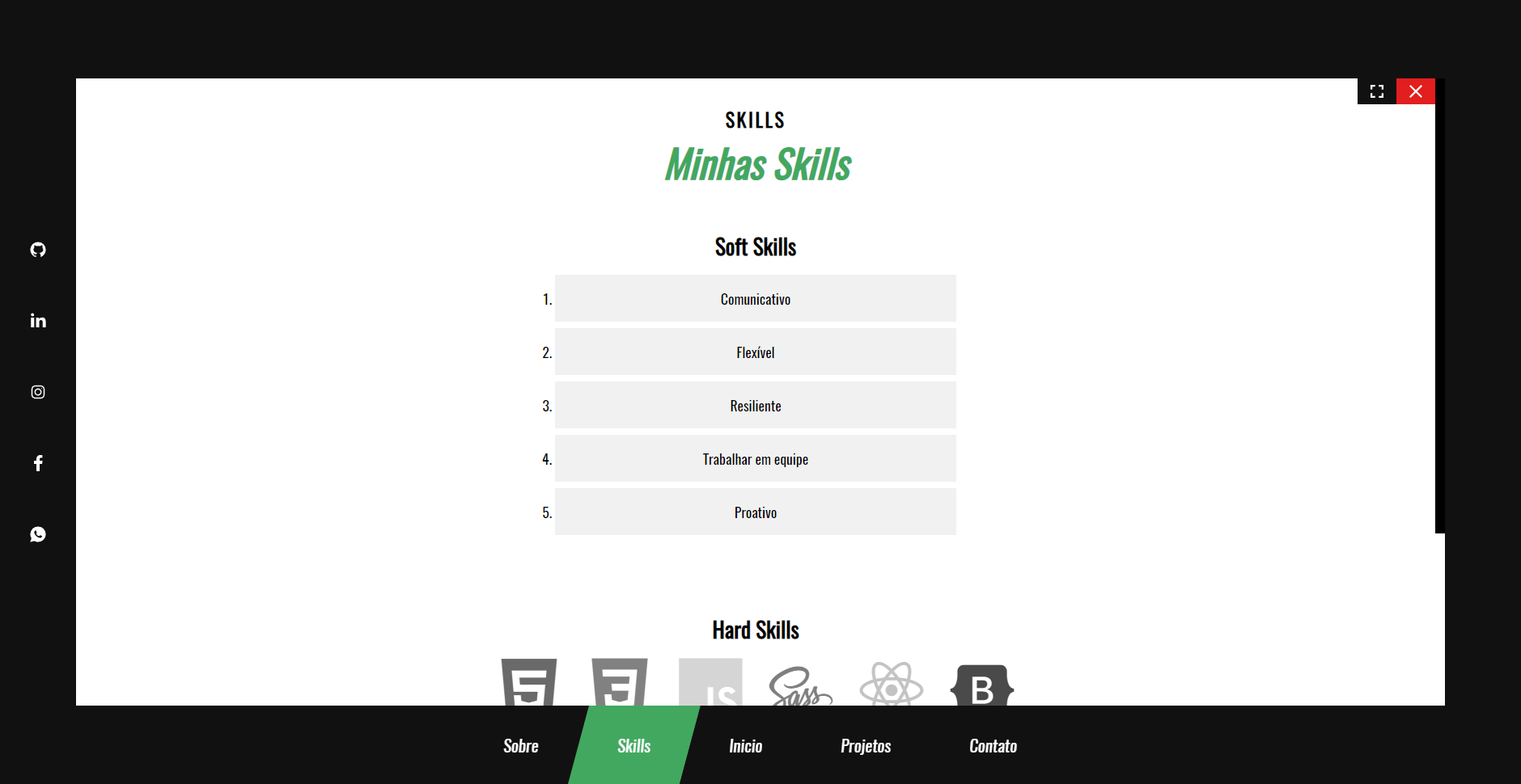 GitHub - BrunoSapalacio/Portfolio: Portfólio pessoal desenvolvido em ...