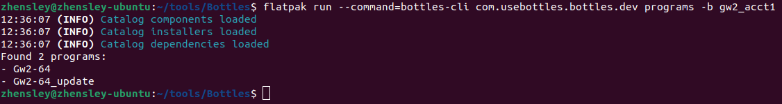When adding a program via bottles-cli, name appears to be ignored (in favor of the executable ...