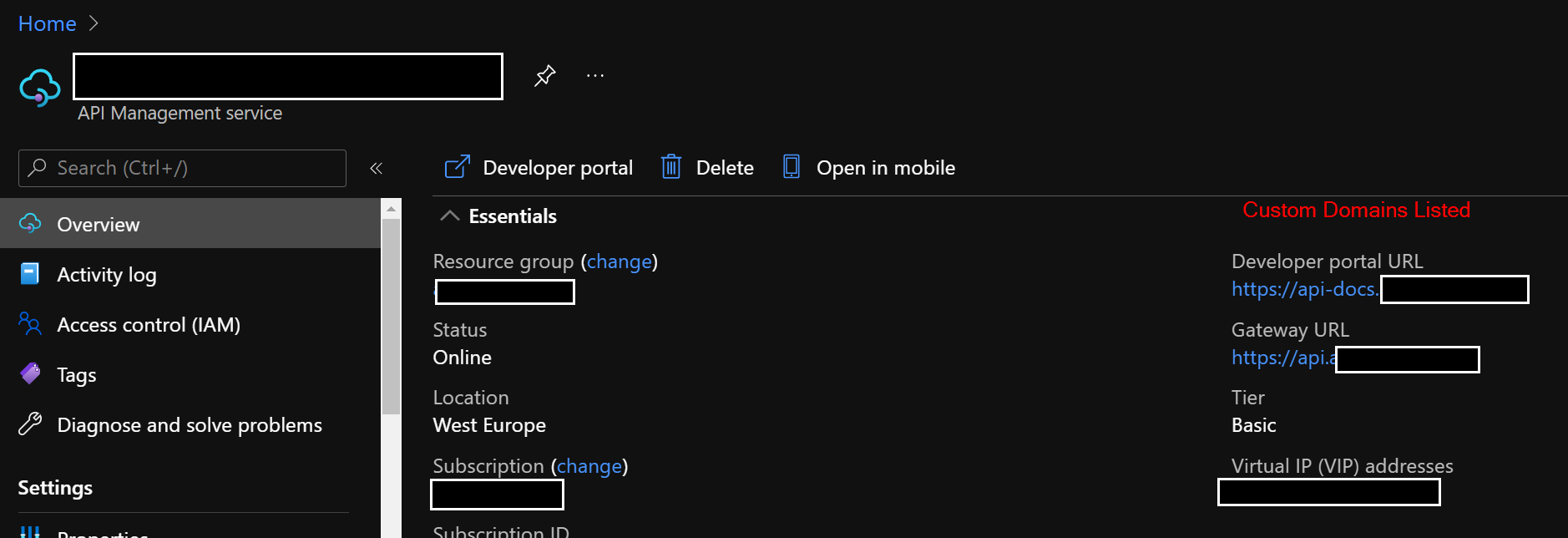 Azurerm Api Management Custom Domain Does Not Set Azure Ad System Assigned Identity Reply Url To
