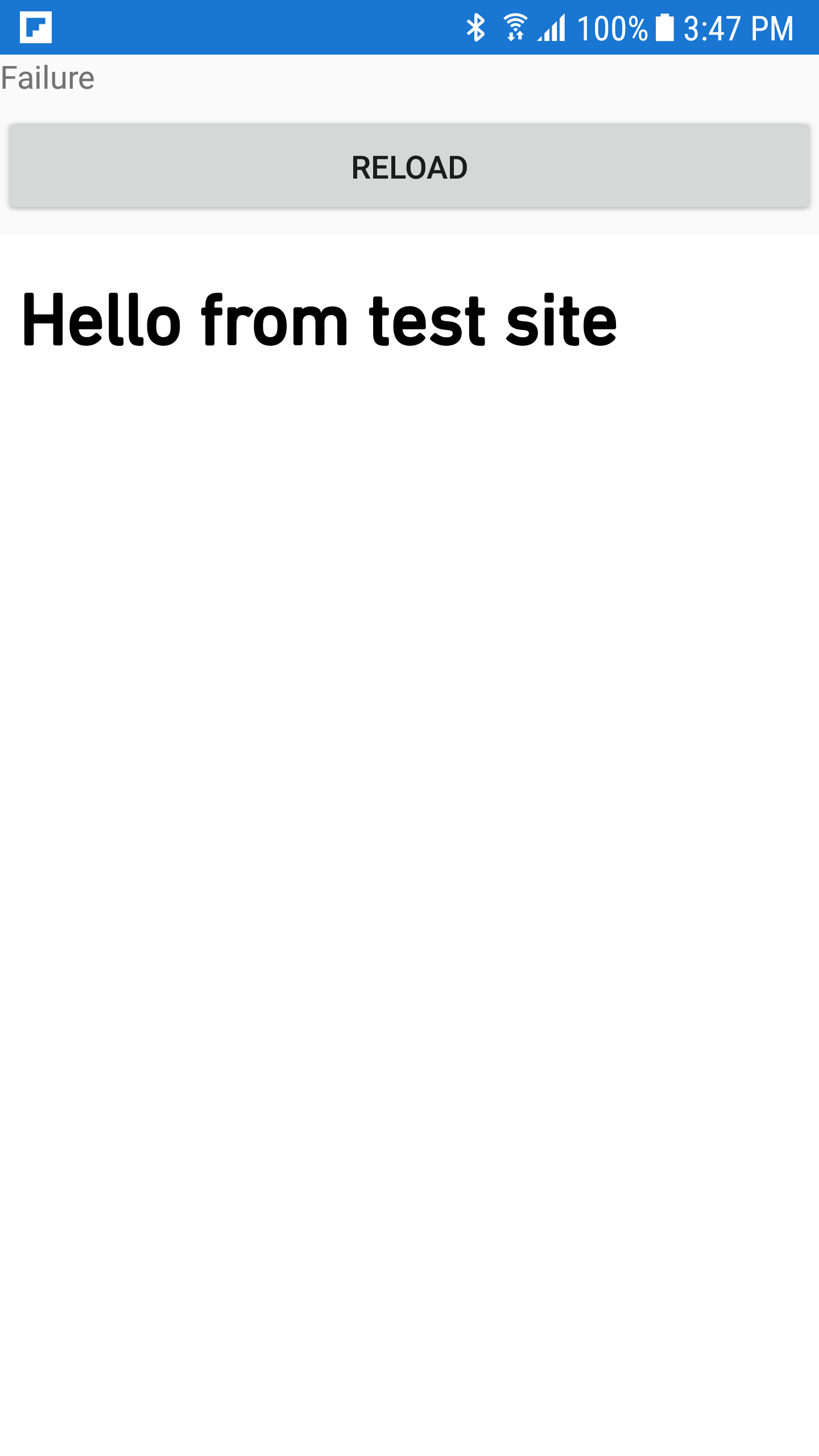 [Android] Xamarin Forms WebView's Navigated callback returns "Failure" on first install ...