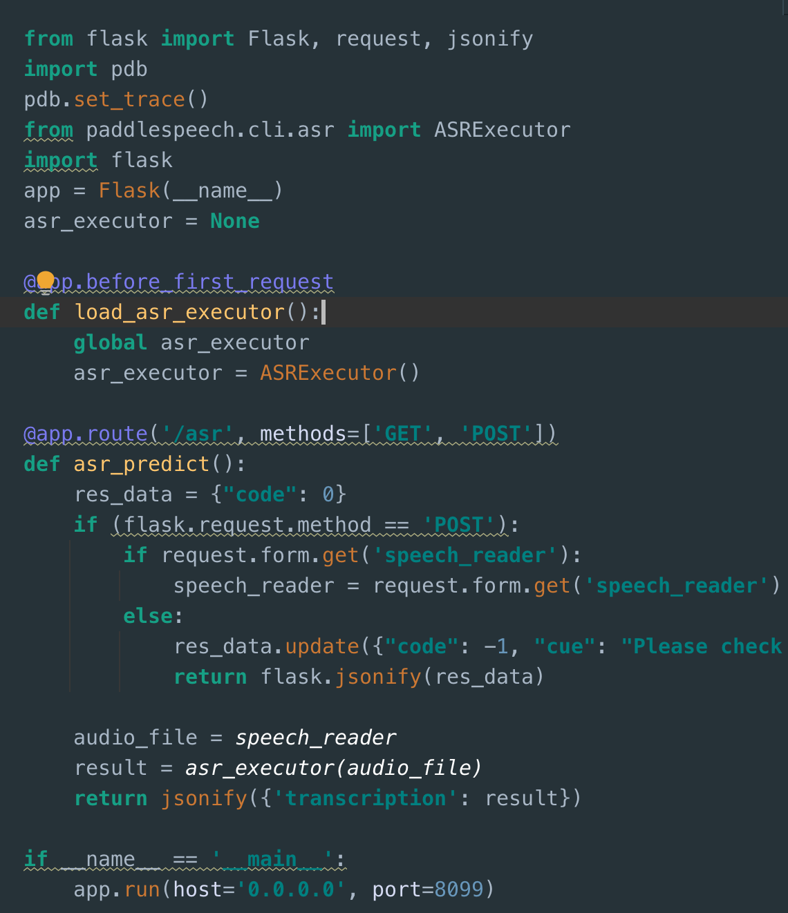 From Paddlespeechcliasr Import Asrexecutor 似乎有些bug,请问下怎么处理呀? · Issue 3129 · Paddlepaddle