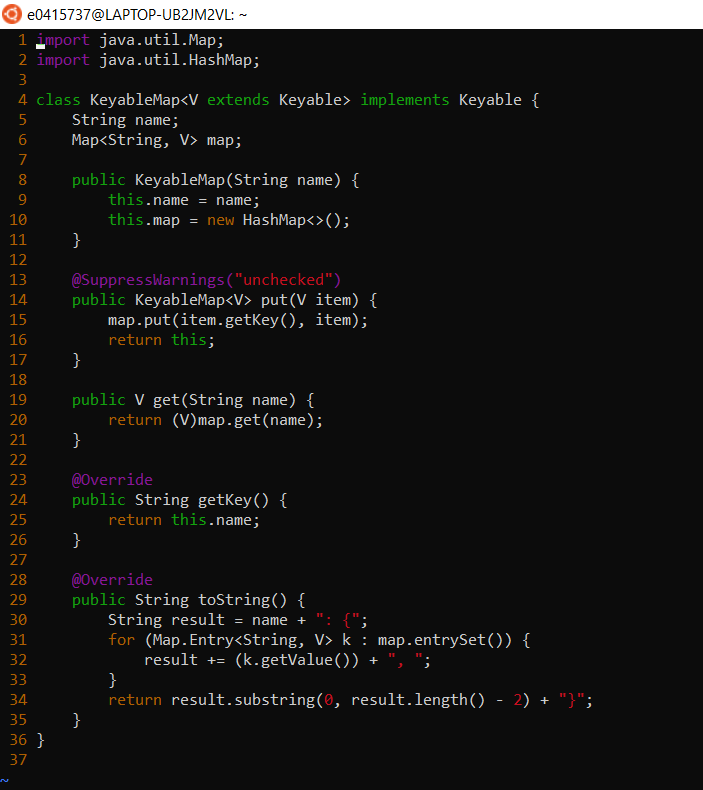 Lab 04 Keyable Map · Issue #83 · nus-cs2030/2021-s2 · GitHub