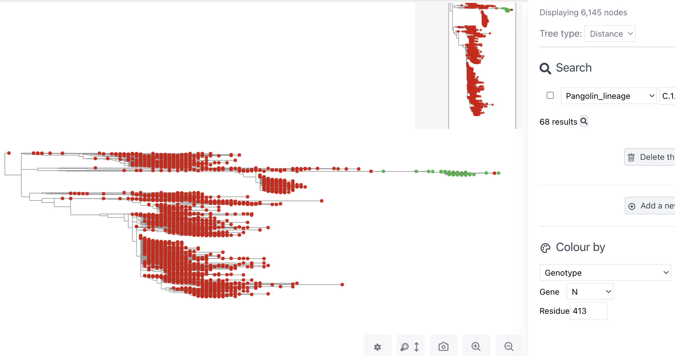 Site to check in 0.9 SA viridian/G trees - N413 · Issue #60 · iqbal-lab-org/viridian · GitHub