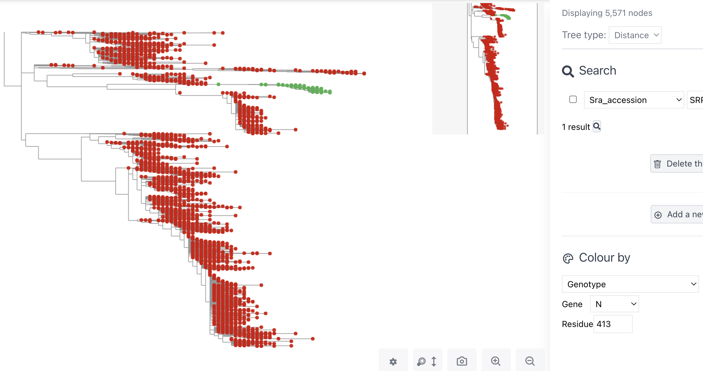 Site to check in 0.9 SA viridian/G trees - N413 · Issue #60 · iqbal-lab-org/viridian · GitHub
