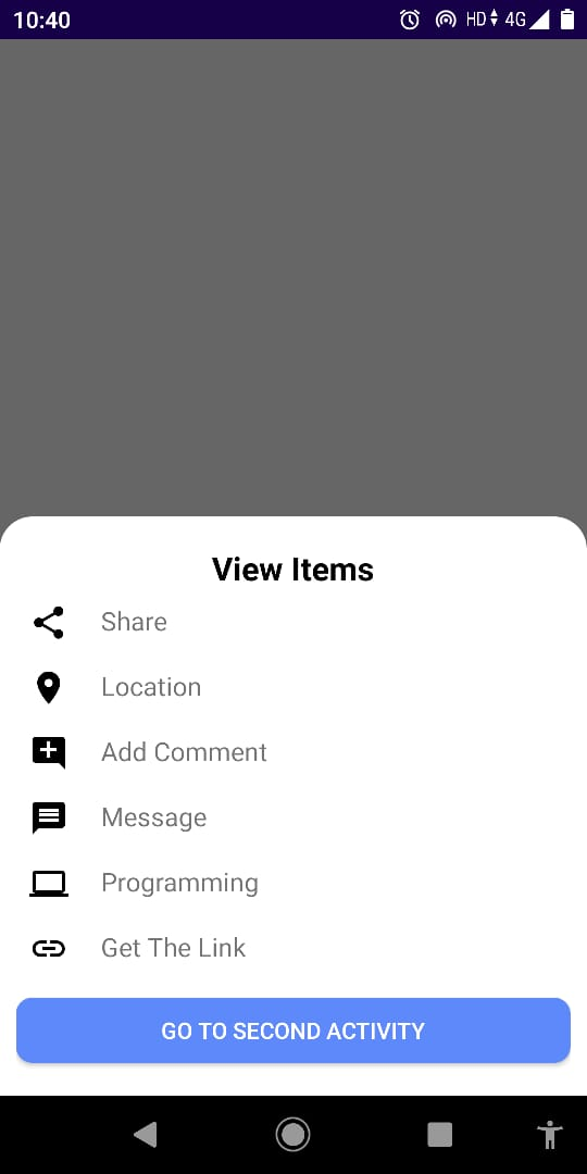 GitHub - Brijesh-kumar-sharma/ModalBottomSheetInAndroid: This Repository contains modal bottom ...