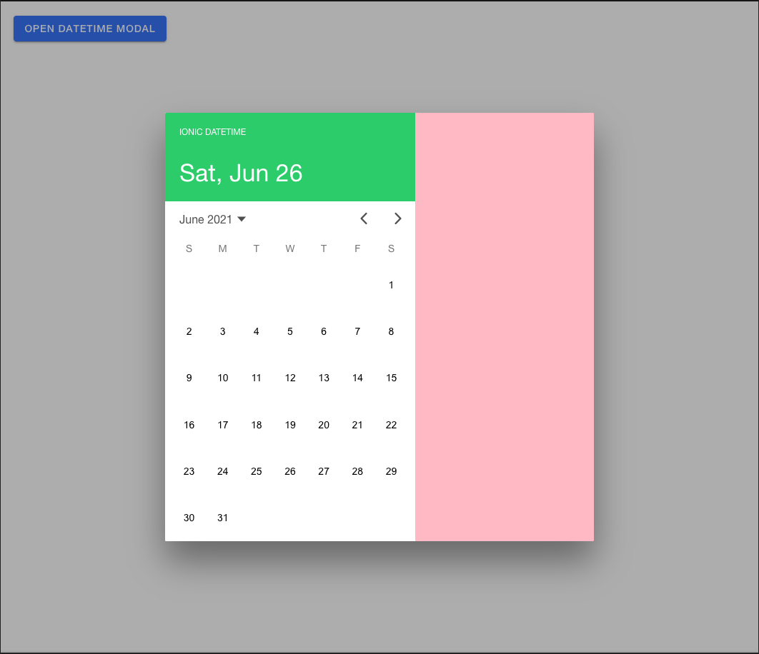 bug: v6, datetime should have better APIs for controlling size · Issue #23518 · ionic-team/ionic ...