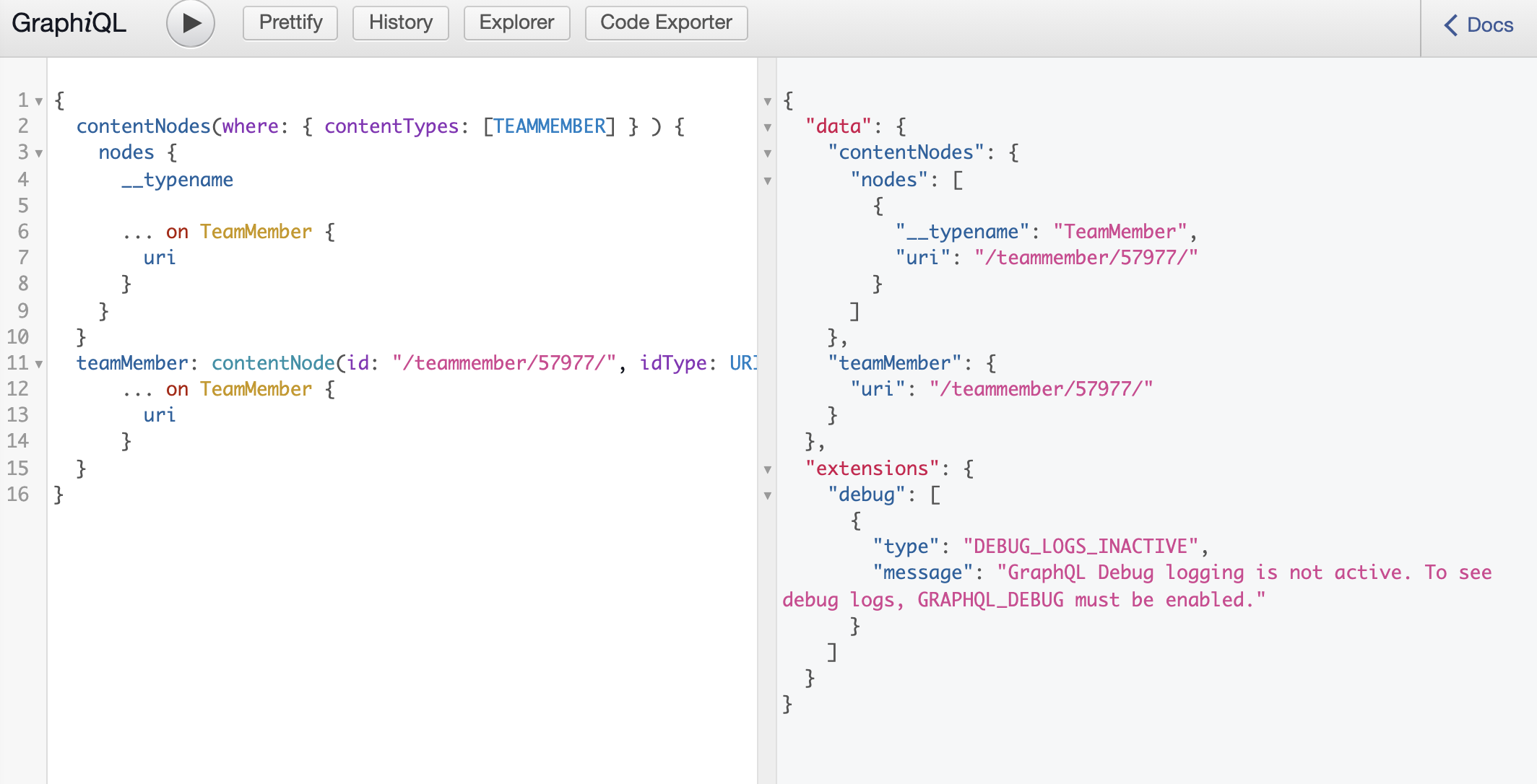 Using Acm With The `contentnode` Query In Wpgraphql · Issue 290