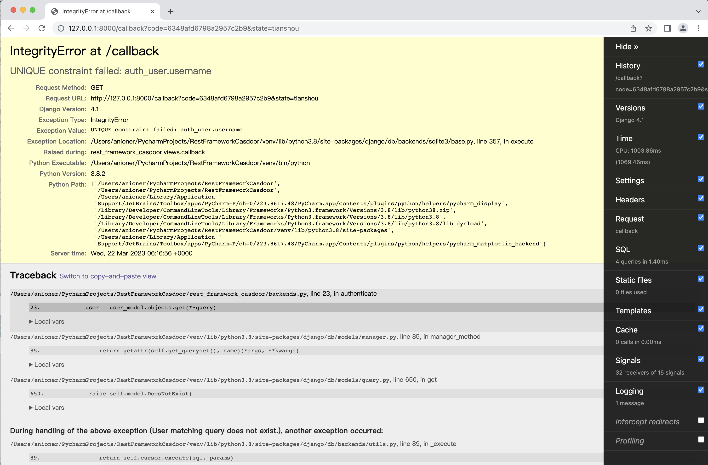 Redirect to 'Redirect URLs' twice when enable 'Auto signin' · Issue #1650 · casdoor/casdoor · GitHub