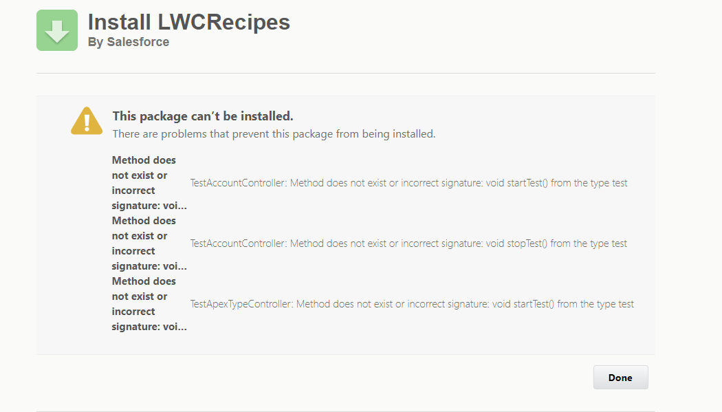 Unlocked package now working · Issue #560 · trailheadapps/lwc-recipes · GitHub
