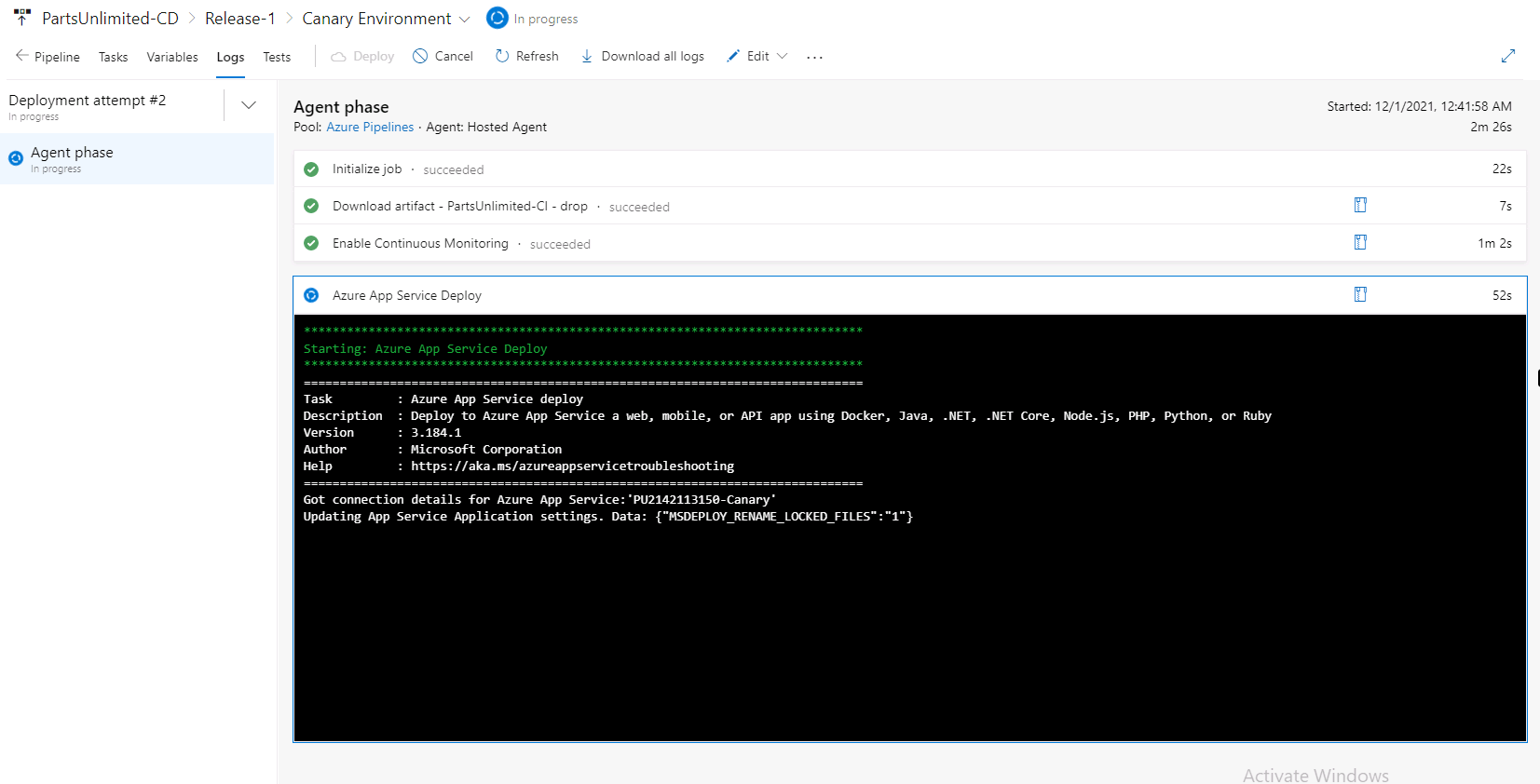 Lab 10a: Controlling Deployments using Release Gates · Issue #171 ...