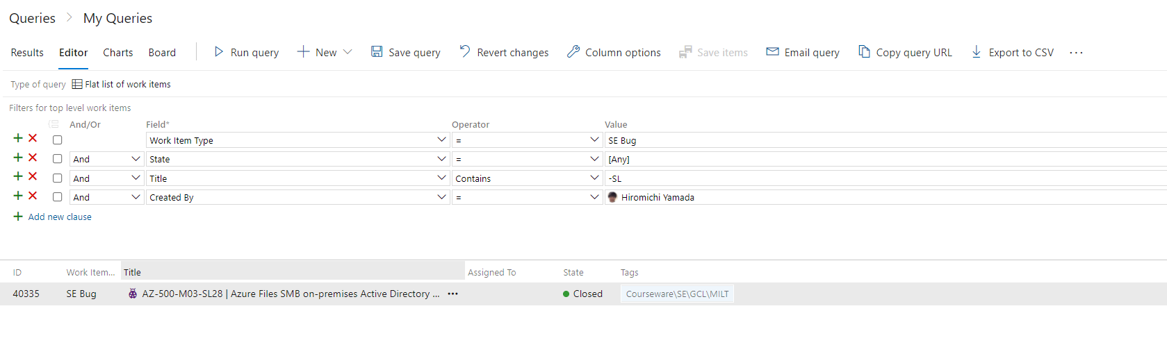 Could you please confirm ESI Courseware report? · Issue #1 · ESI-EMEA ...