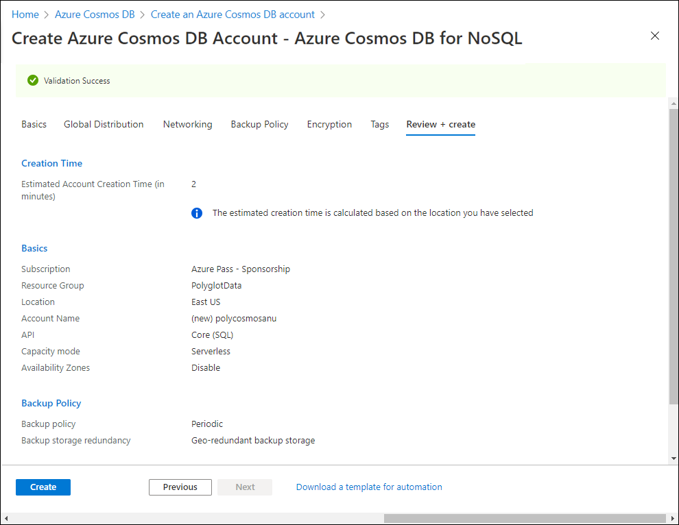Lab 4 CosmosDB - Screenshot update · Issue #578 · MicrosoftLearning/AZ-204 ...