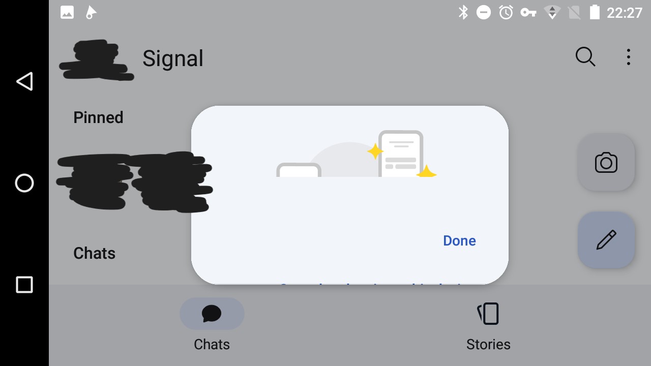 Complete Registration On Your New Device Pop Up Text Not Completely Visible · Issue 12653