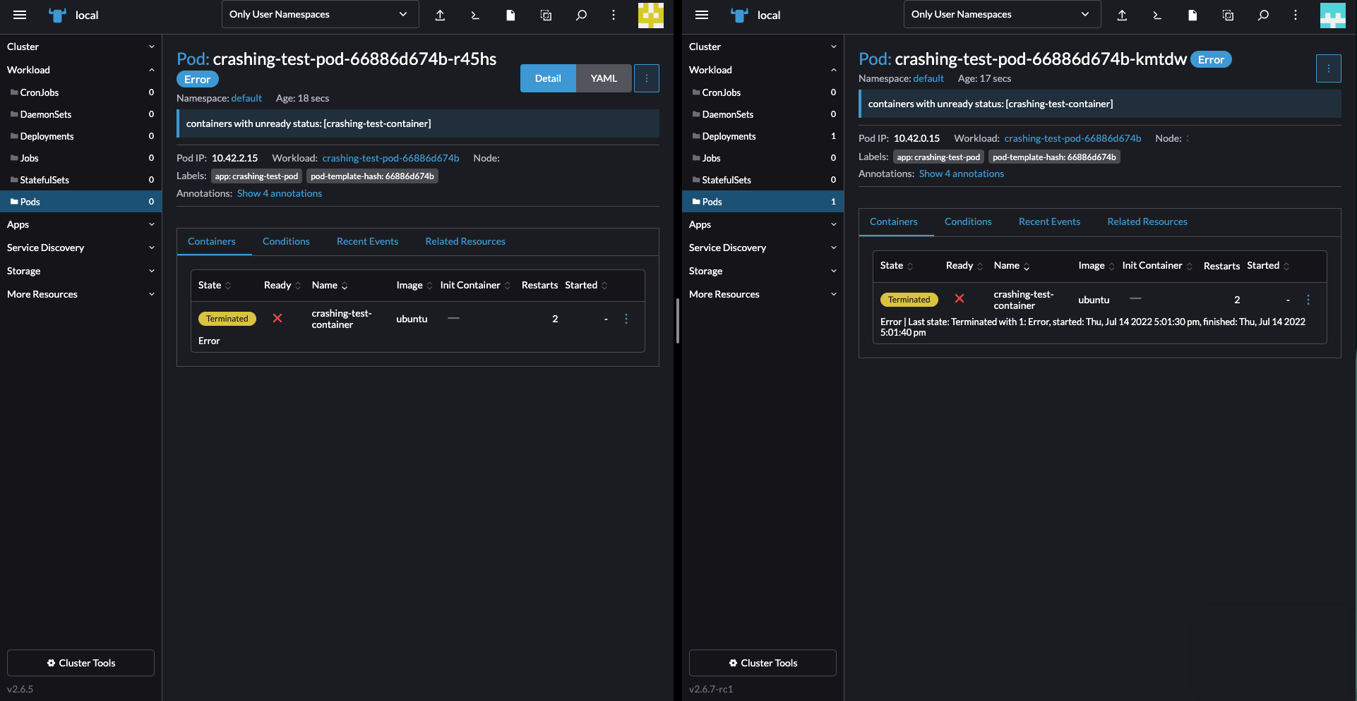 Missing containerStatus lastState information to Pod detail page · Issue #6189 · rancher ...