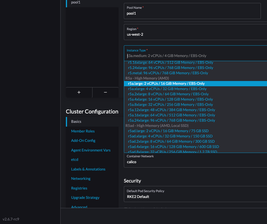 Add support for AWS ec2 r5a and r5n instance types for Rancher 2.x · Issue #6211 · rancher ...