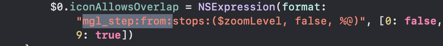 Convert iconAllowsOverlap Expression to new api · Issue #777 · mapbox/mapbox-maps-ios · GitHub