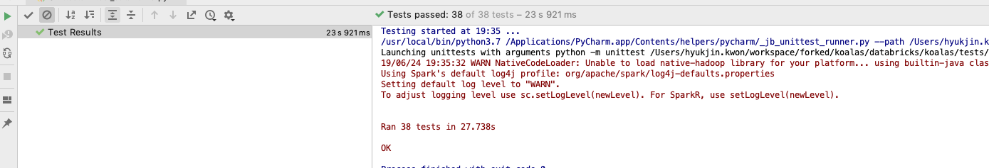 Run Testdataframepy Issue · Issue 497 · Databrickskoalas · Github 8191