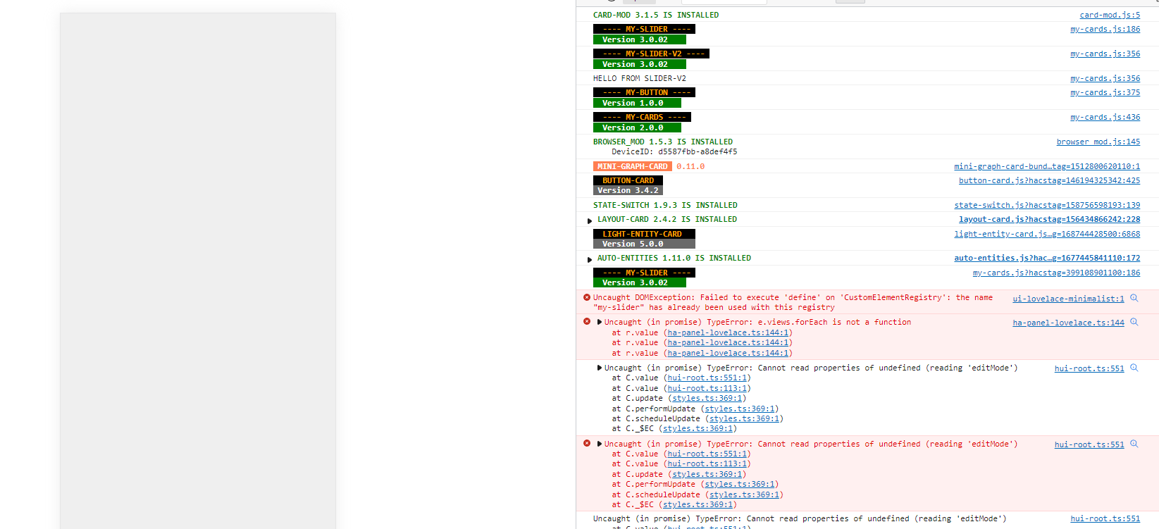 custom_card_esh_welcome not work · Issue #901 · UI-Lovelace-Minimalist/UI · GitHub