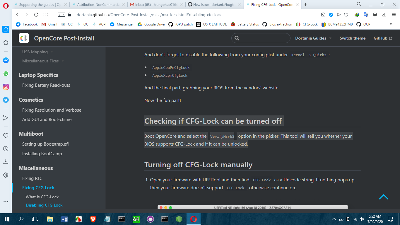 Fixing CFG-Lock · Issue #42 · dortania/bugtracker · GitHub