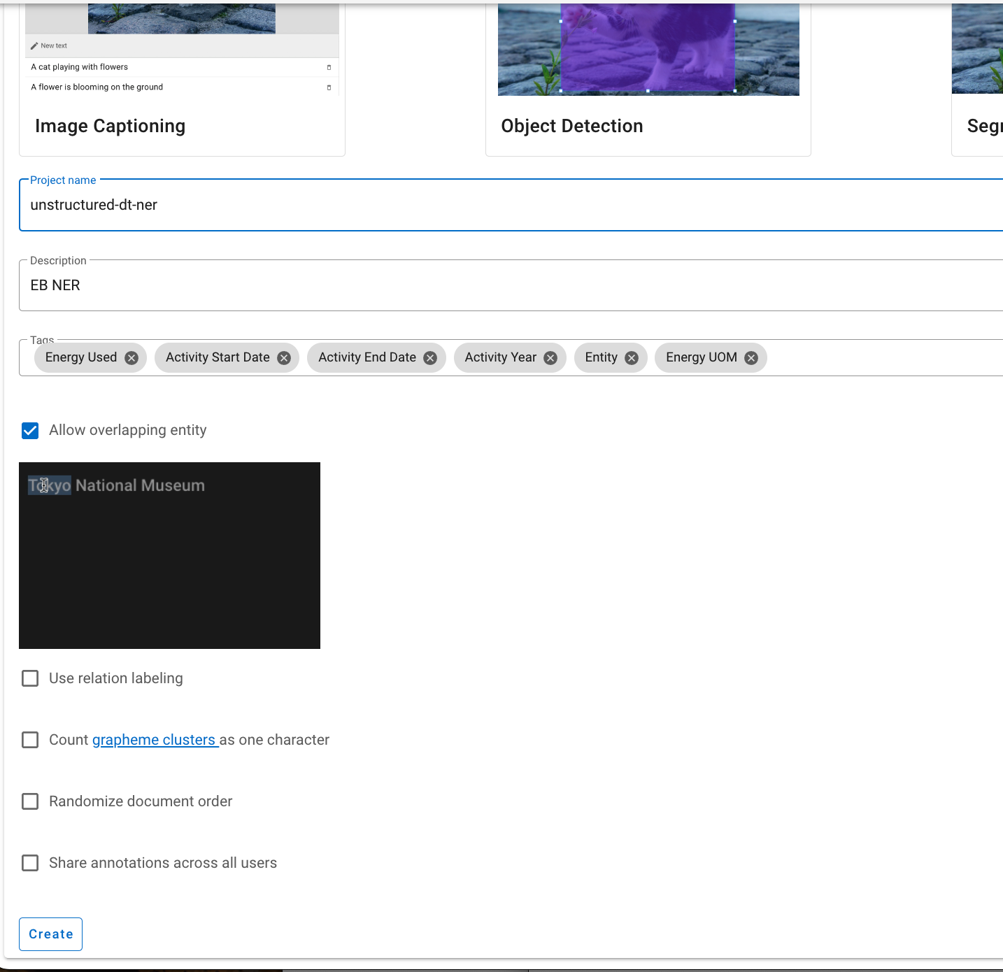 "Create Project" button doesn't work · Issue #1915 · doccano/doccano · GitHub