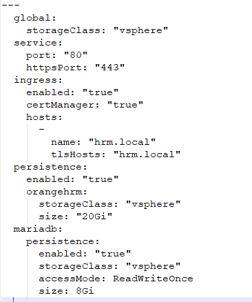 [stable/orangehrm] mariadb - Can not provision volume · Issue #22303 · helm/charts · GitHub