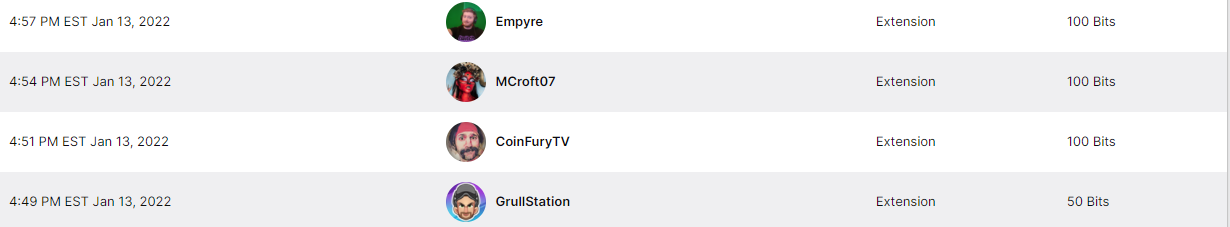 Failed transactions when using Bits in extensions · Issue #554 · twitchdev/issues · GitHub