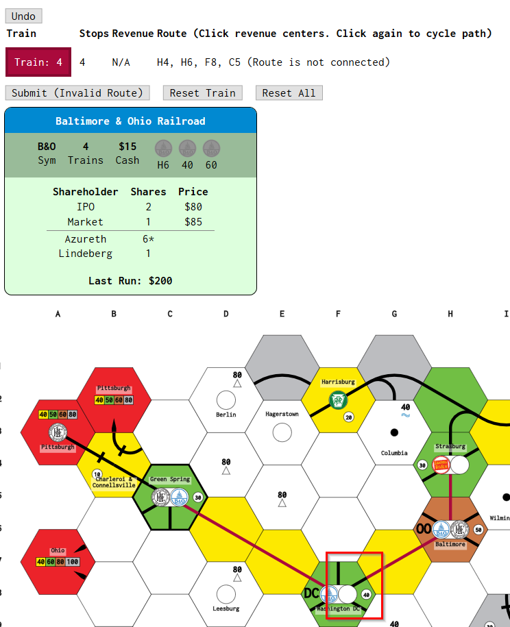 18Chesapeake: DC tile not connected to route. · Issue #533 · tobymao/18xx · GitHub