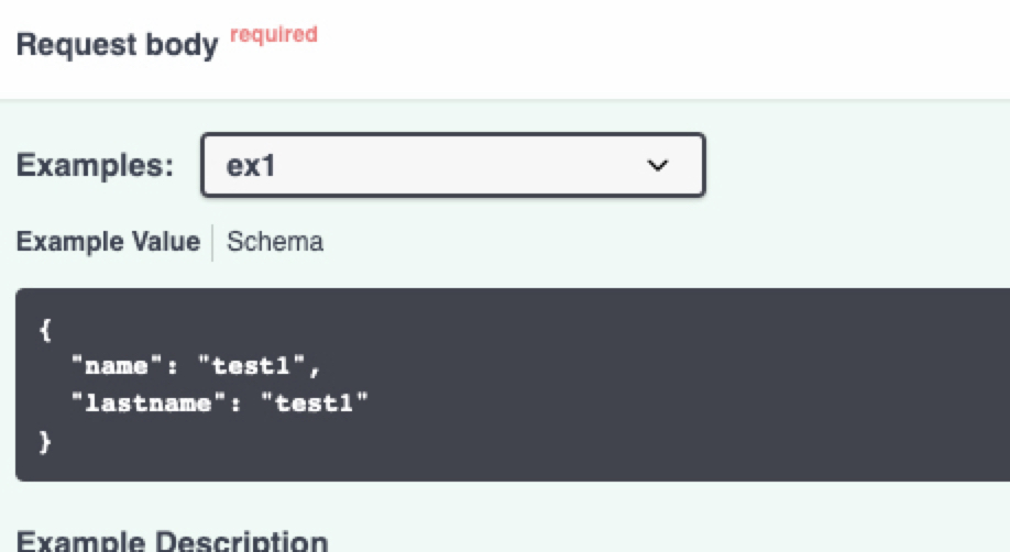Converting YAML file to API collection generates examples based on ...