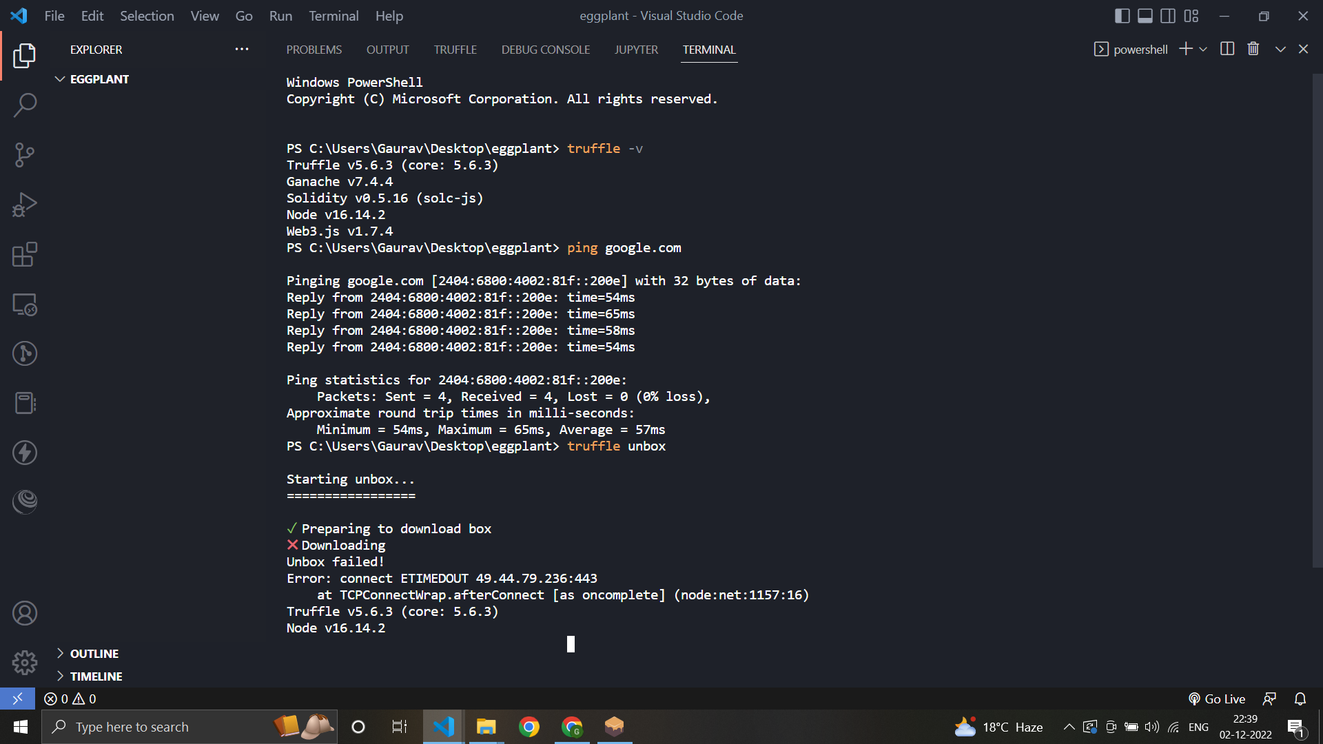 Truffle Not Able To Download Box Using Truffle Unbox · Issue 5751 · Trufflesuite Truffle