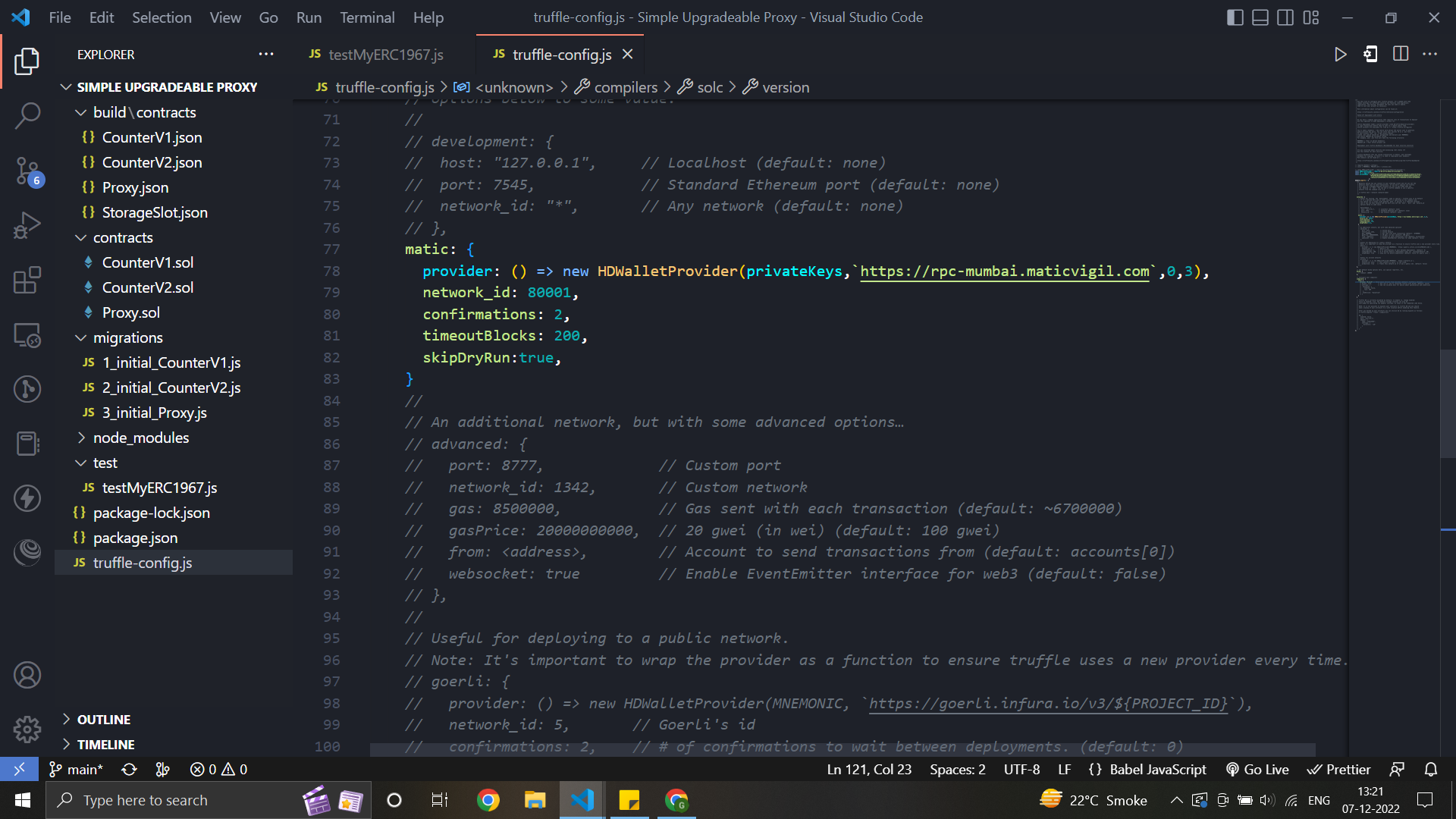 Truffle unable to deploy to polygon mumbai · Issue #5762 · trufflesuite/truffle · GitHub