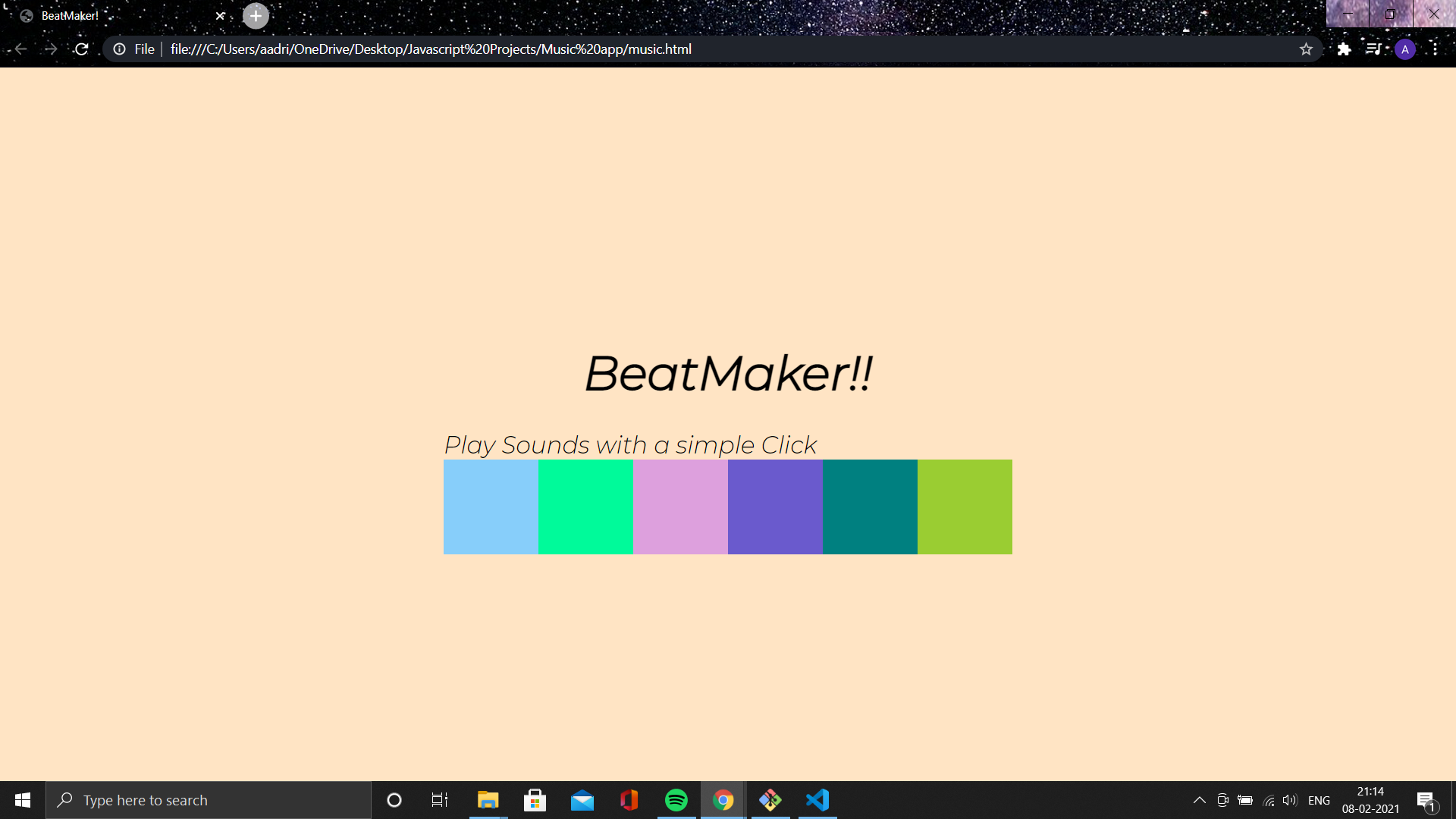 GitHub - reachaadrika/BeatMaker