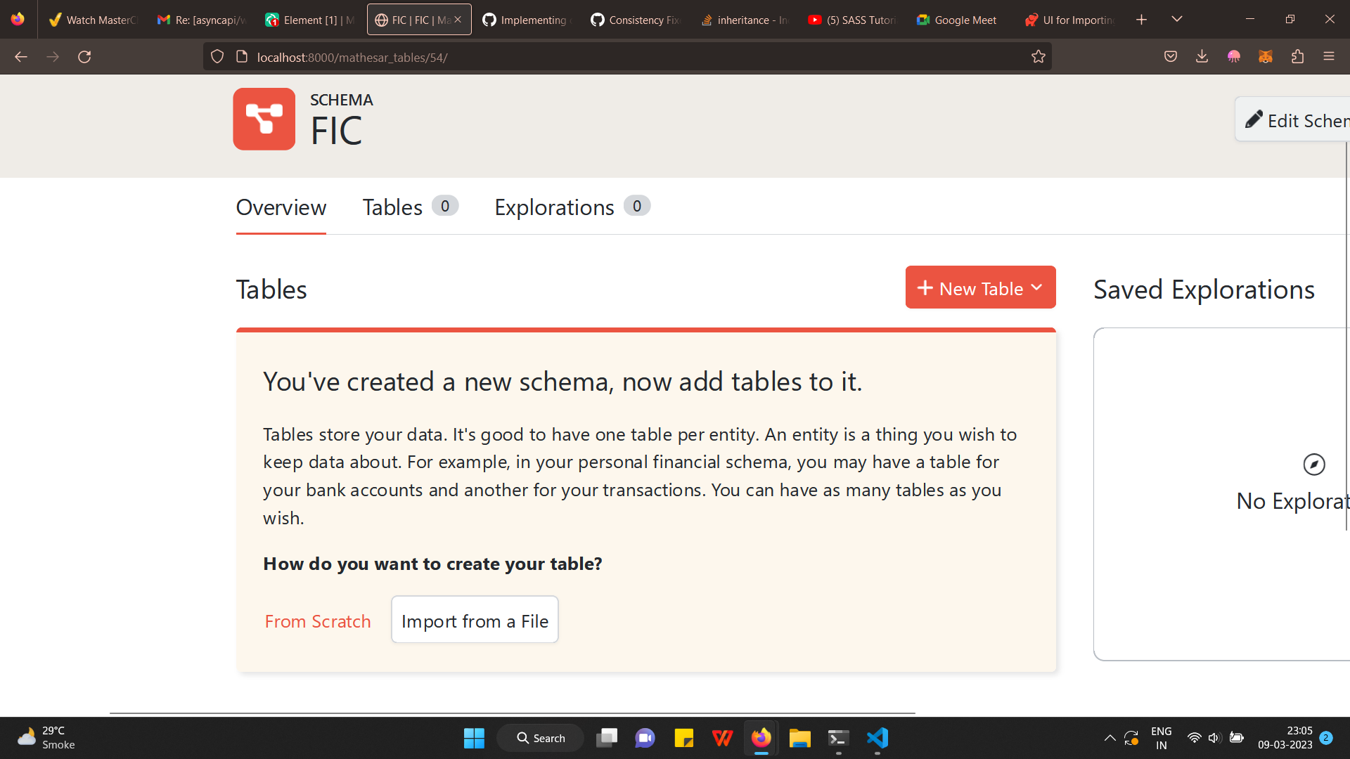 Implementing consistent padding for fixed width page header and content · Issue #2200 · mathesar ...