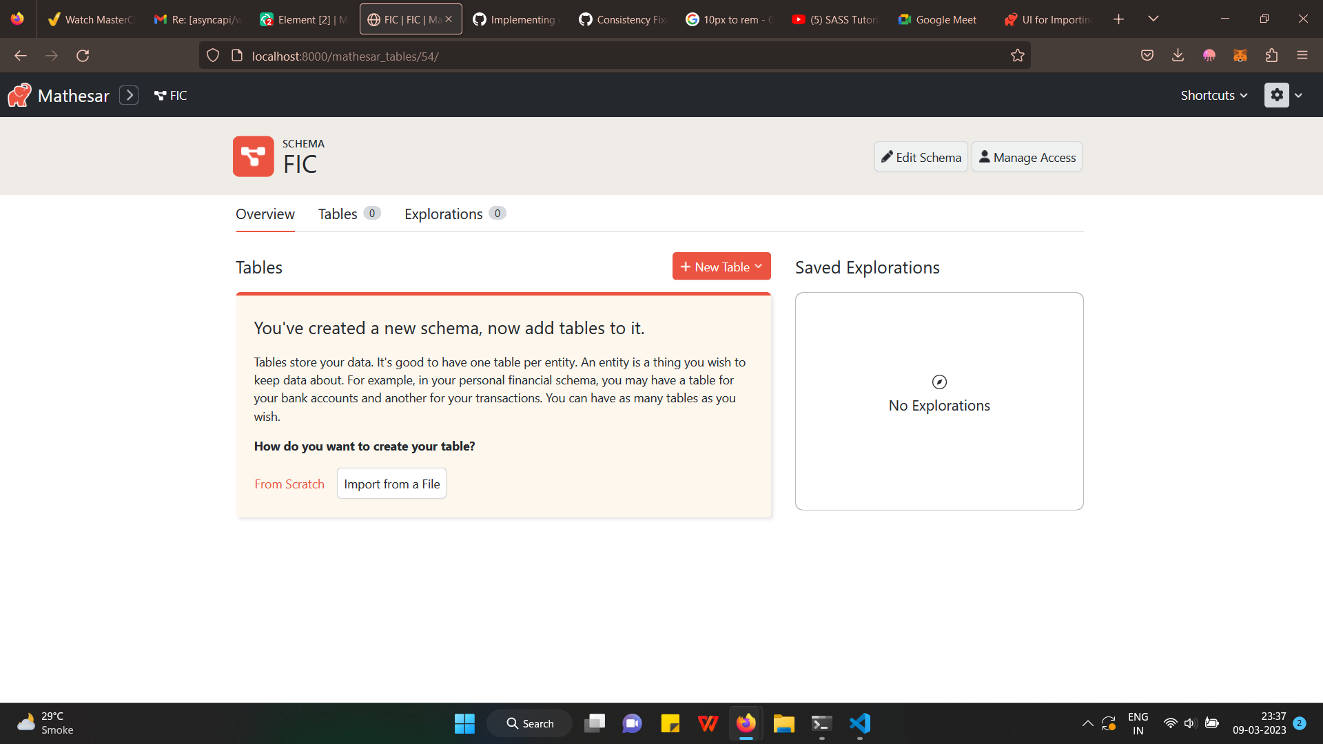 Implementing consistent padding for fixed width page header and content · Issue #2200 · mathesar ...