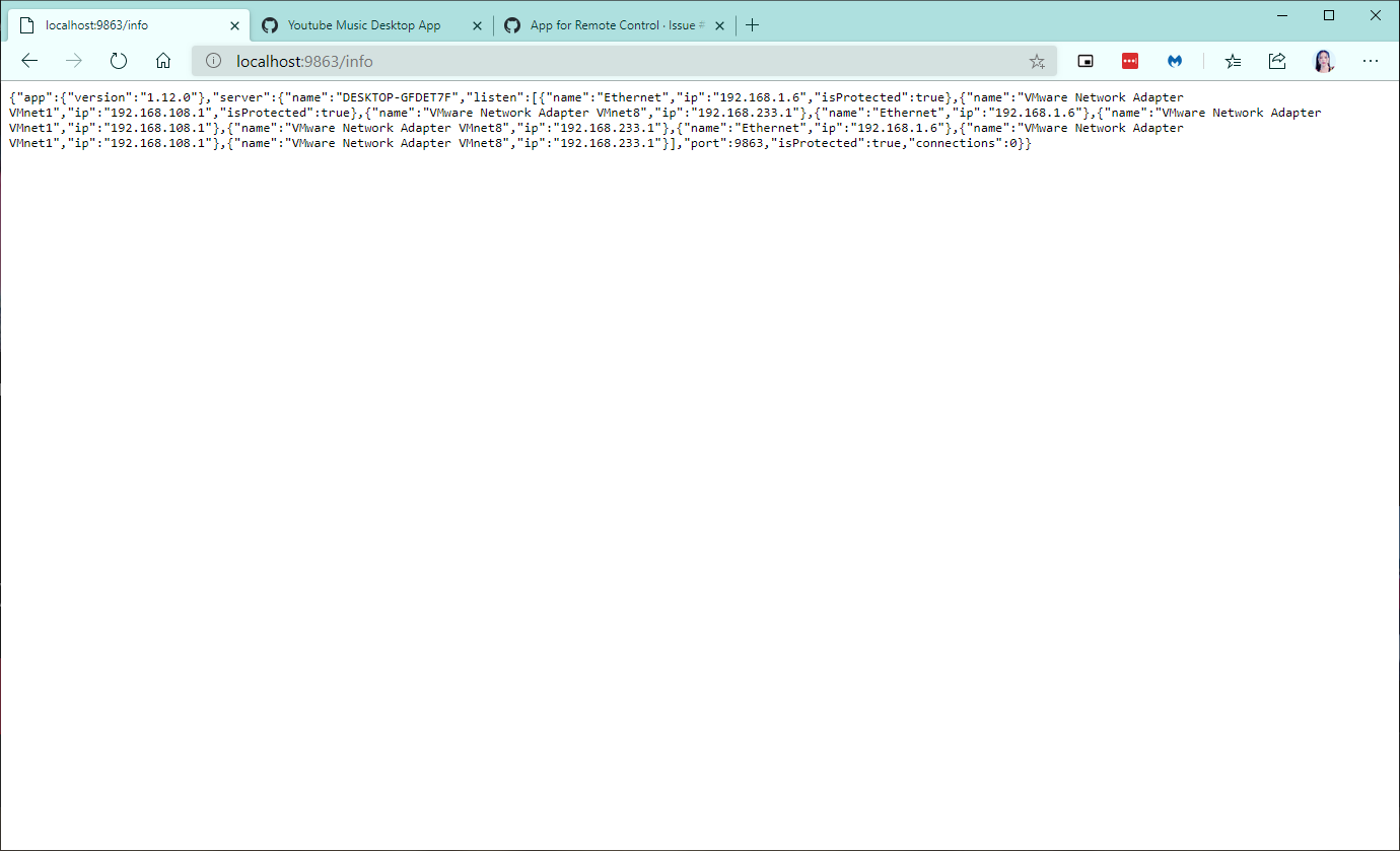 App for Remote Control · Issue #253 · ytmdesktop/ytmdesktop · GitHub