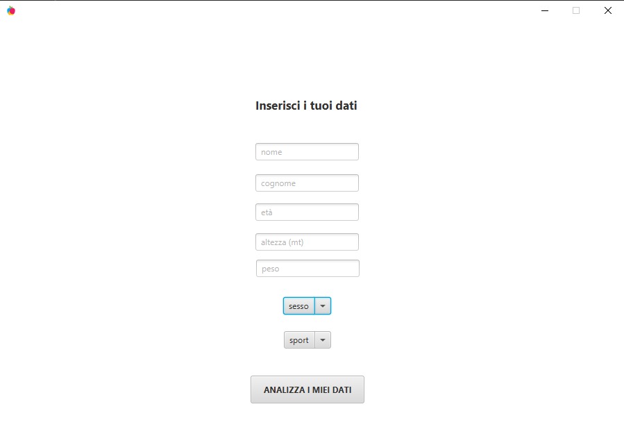 GitHub - nicolodallaglio/Diet-Plan-App: A desktop application capable of providing a weekly diet ...
