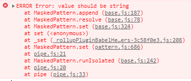 [angular-imask] Handle null value in imask pipe · Issue #406 · uNmAnNeR/imaskjs · GitHub