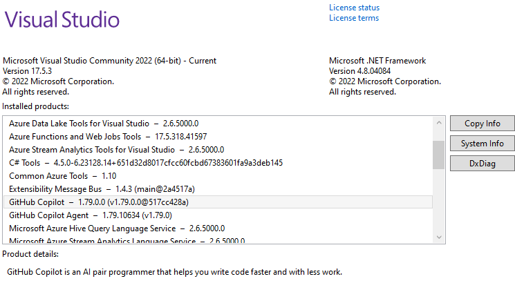 Fight Between Vs2022 Code Completion Vs Github Copilot Suggestions · Community · Discussion