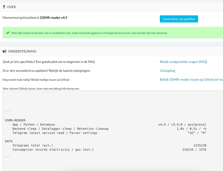Melding "Dagstatistieken lopen achter" gaat niet weg · Issue #1230 · dsmrreader/dsmr-reader · GitHub