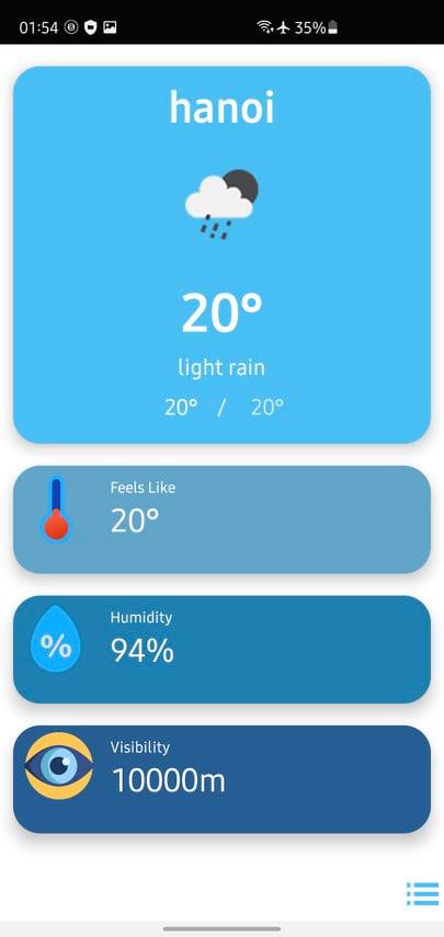 GitHub - huypham85/Weather-Now-App: A simple app created with Java and ...