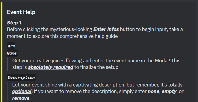 Embed Field Title Code Block Formatting · Issue 6167 · Discorddiscord Api Docs · Github