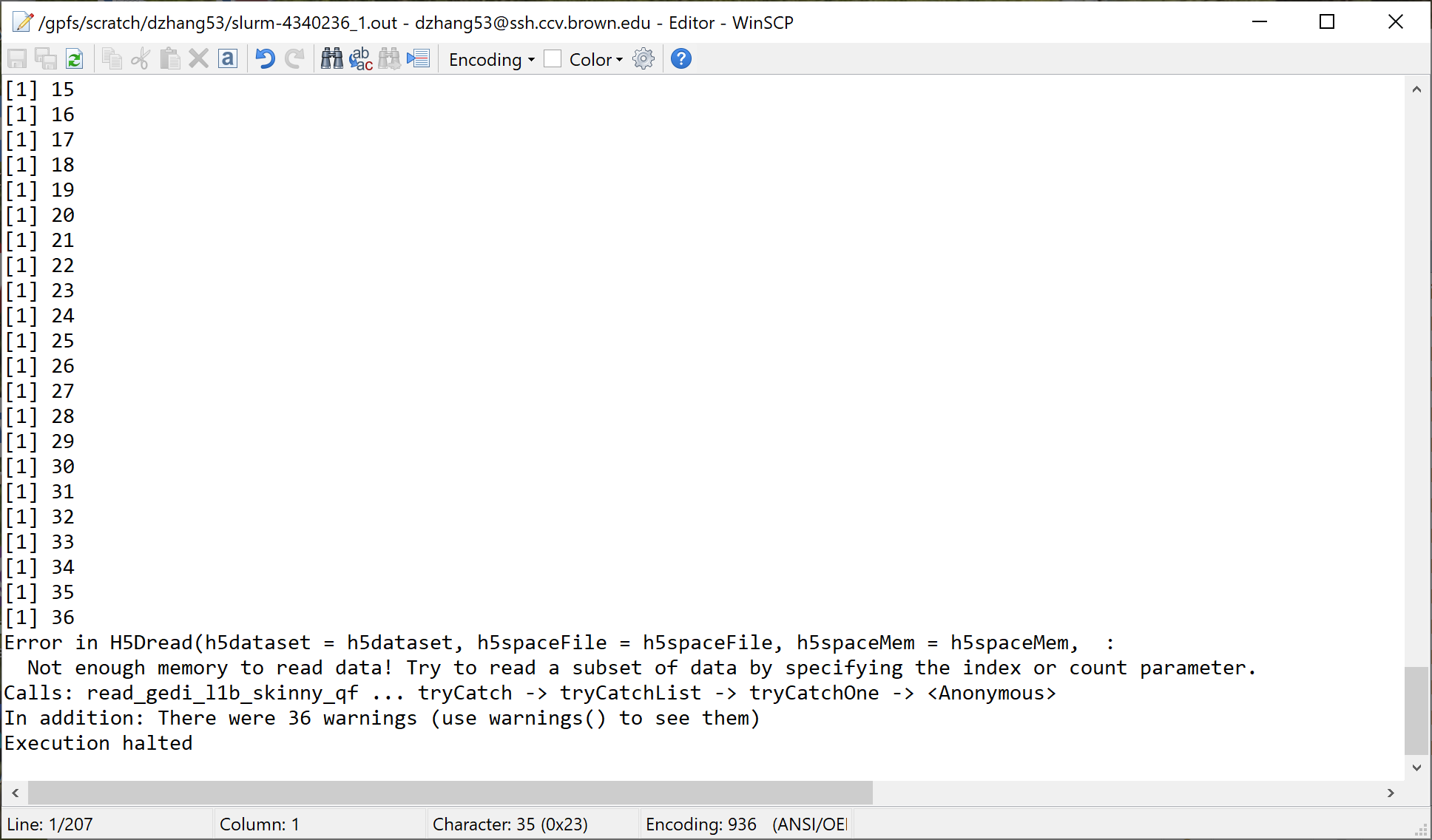 Not enough memory to read data · Issue #1478 · HDFGroup/hdf5 · GitHub
